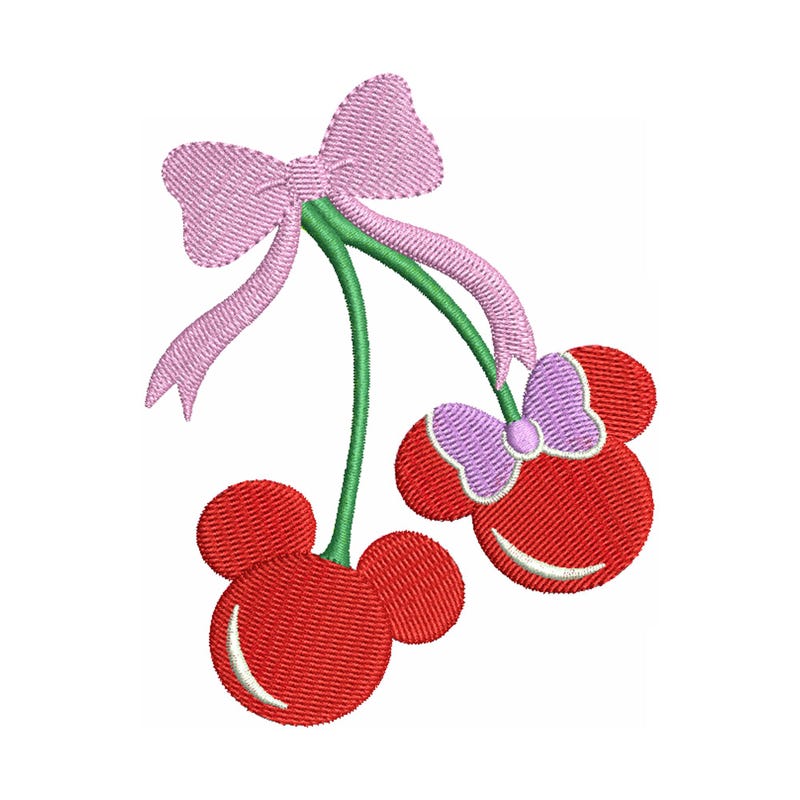 Bow and Cherry Pattern - Etsy
