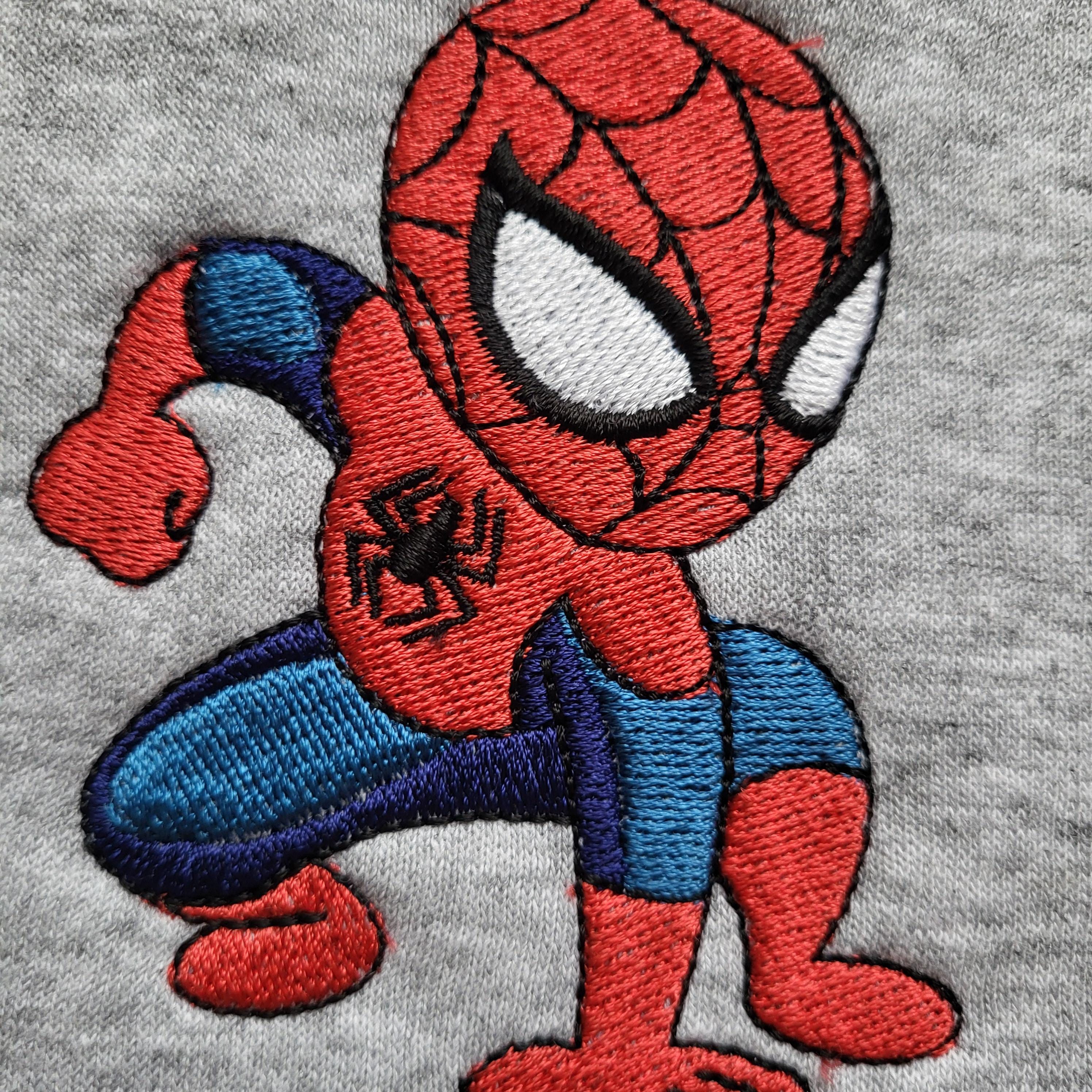 Spiderman Embroidery Design, Spider Man Machine Embroidery File ...