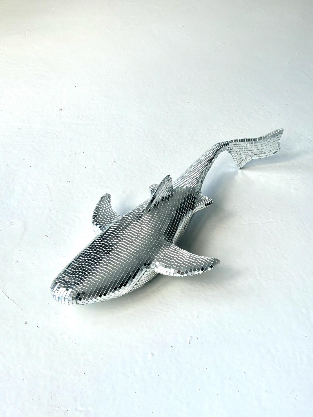 Disco Shark, Disco Ball Shark, Disco Ball, Funky Shark, Home Decor ...
