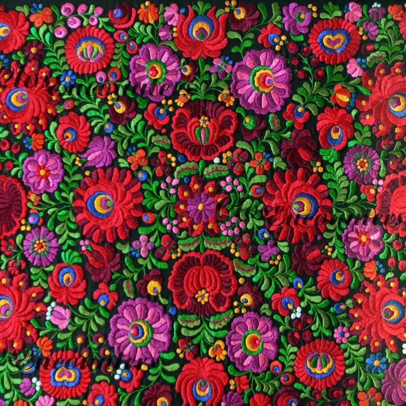 Hungarian Embroidery Pattern - Etsy