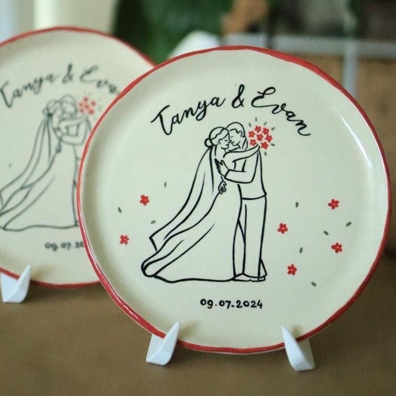Wedding Plates - Etsy