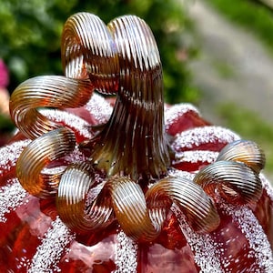 Rootbeer Float Glass Pumpkin Gift and Centerpiece - Etsy