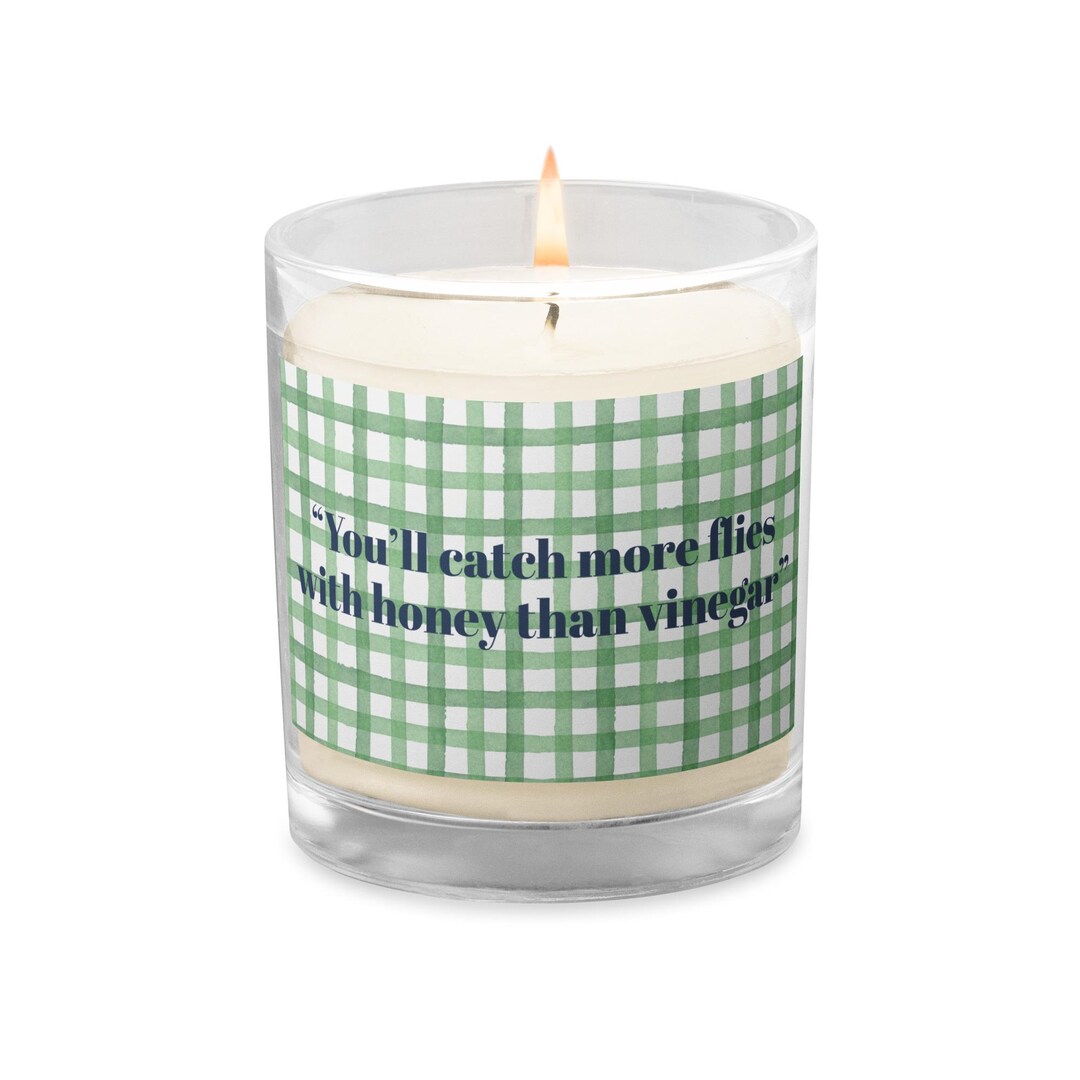 You'll Catch More Flies With Honey Than Vinegar. Soy Wax Candle - Etsy
