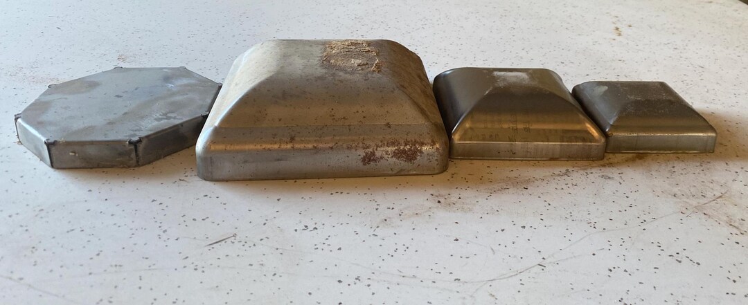 Post Caps - Square and Octagon Pipe - Etsy