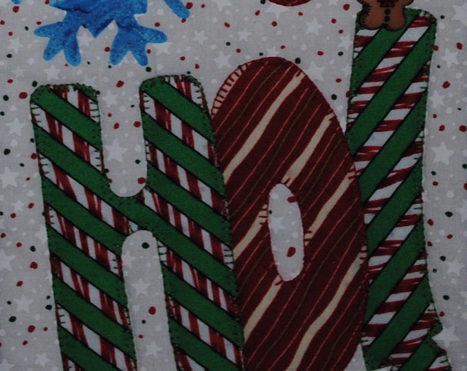 Ho Ho Ho Quilted Holiday Wall Hanging Pattern Download - Etsy
