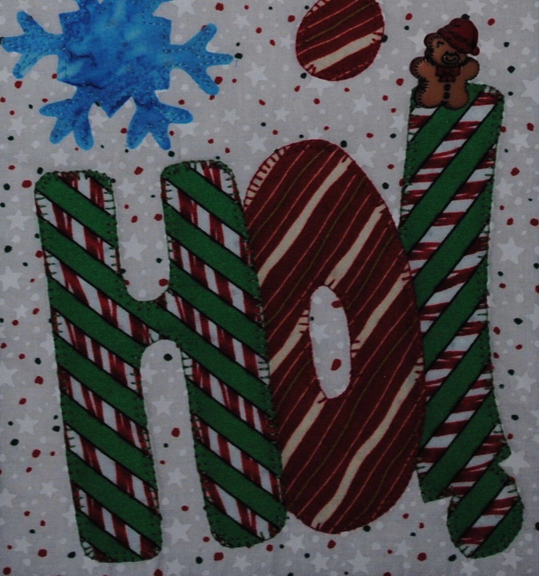 Ho Ho Ho - Quilted Holiday Wall Hanging Pattern Download - Etsy