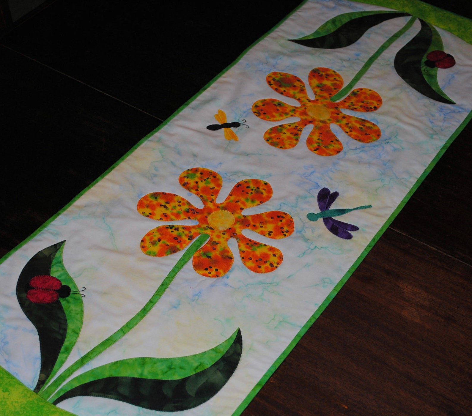 Spring Fling Table Runner Pattern Download - Etsy