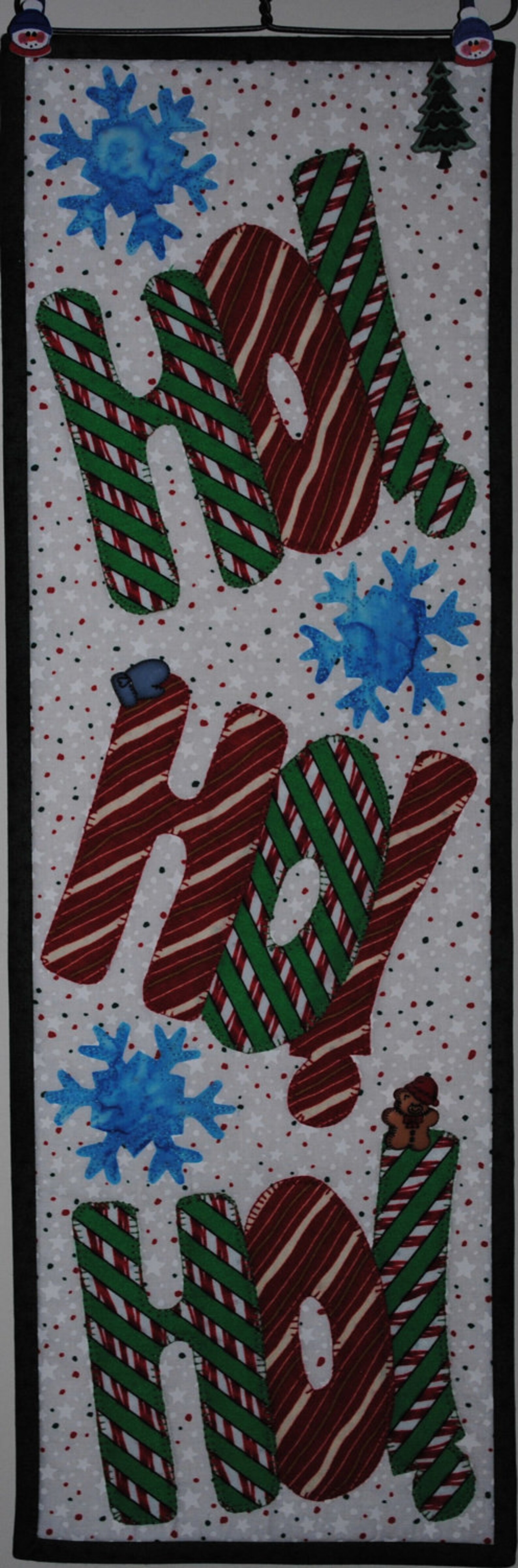 Ho Ho Ho - Quilted Holiday Wall Hanging Pattern Download - Etsy