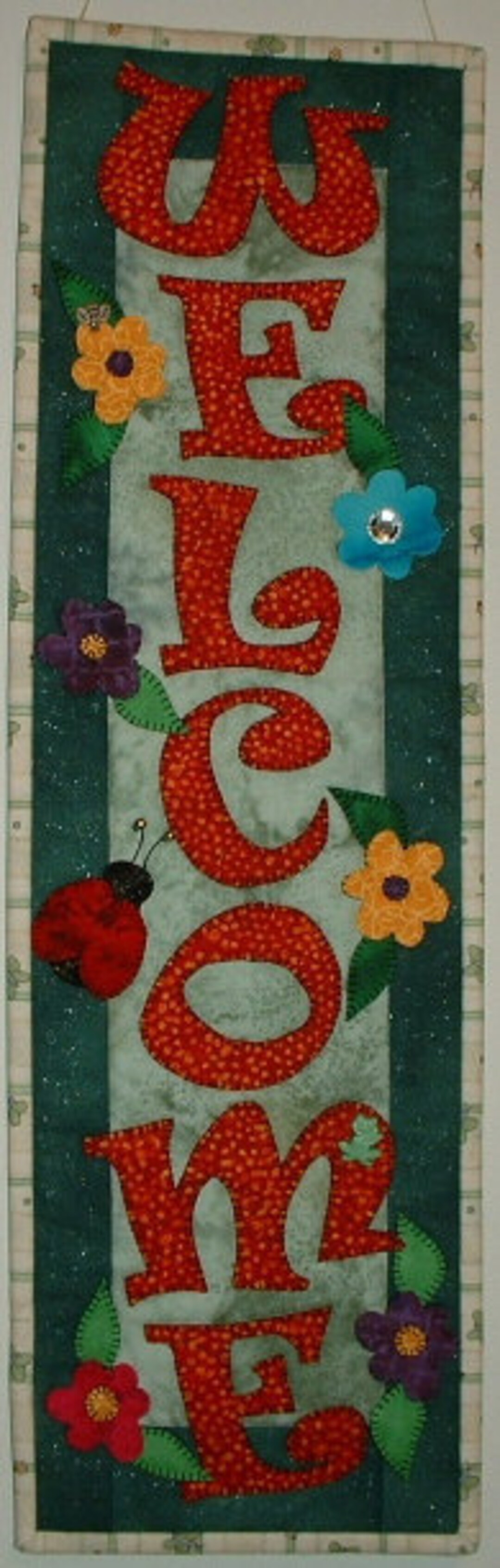 Welcome Home - Quilted Wall Hanging Pattern Download - Etsy