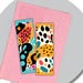 Printable Retro Animal Print Bookmarks Instant Download Book Lover Gift ...