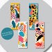 Printable Retro Animal Print Bookmarks Instant Download Book Lover Gift ...