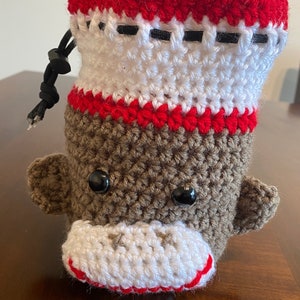 Monkey Dice Bag Crochet Pattern PDF Dungeons and Dragons - Etsy