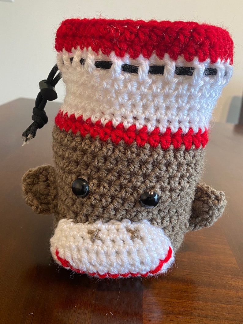 Monkey Dice Bag Crochet Pattern PDF Dungeons and Dragons - Etsy