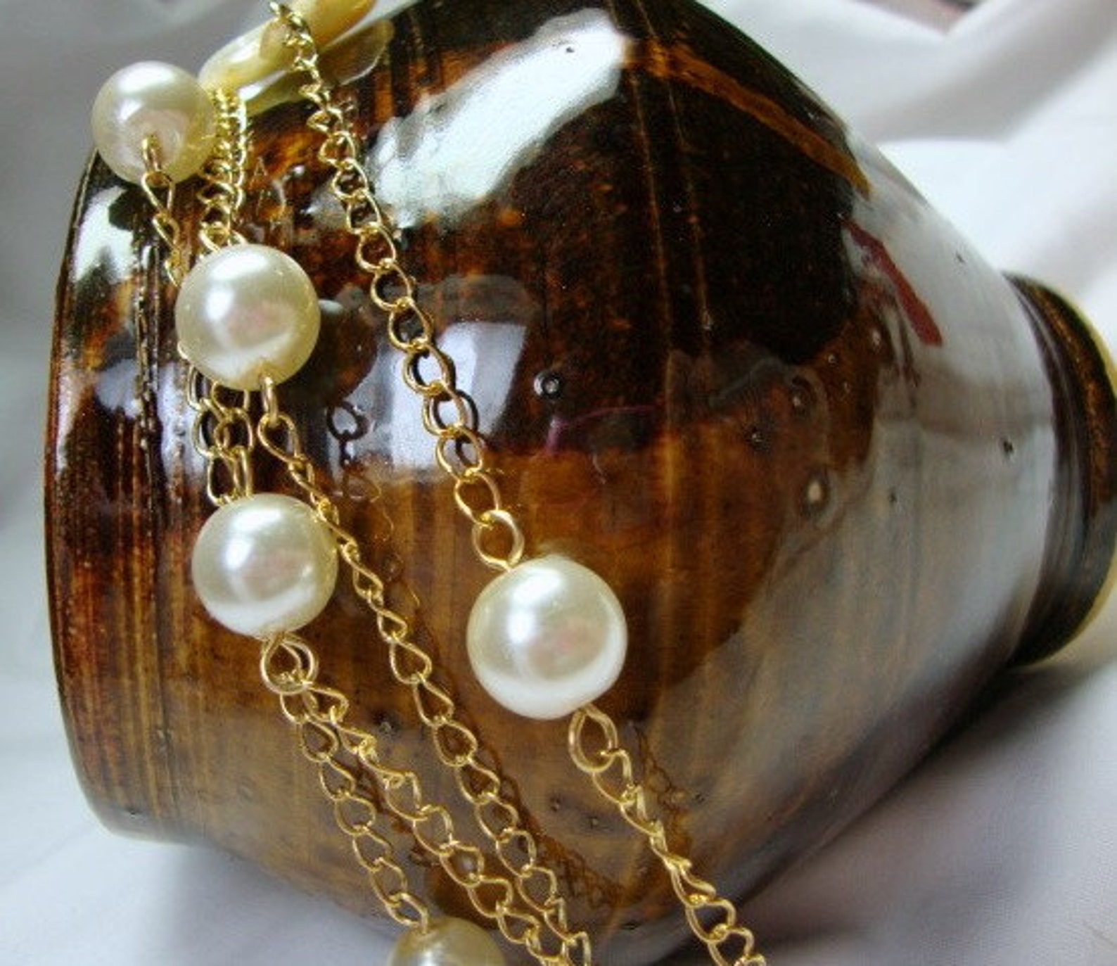 Pearls From the Deep Necklace Extra Long - Etsy