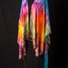Silk Ruana Hand Dyed Extra Large Hand Painted Cape - Etsy