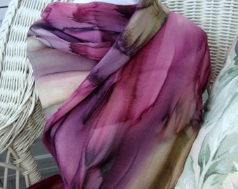 Plum Scarf - Etsy