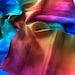 SILK, Hand Dyed, Rainbow Pride Silk Scarf - Etsy
