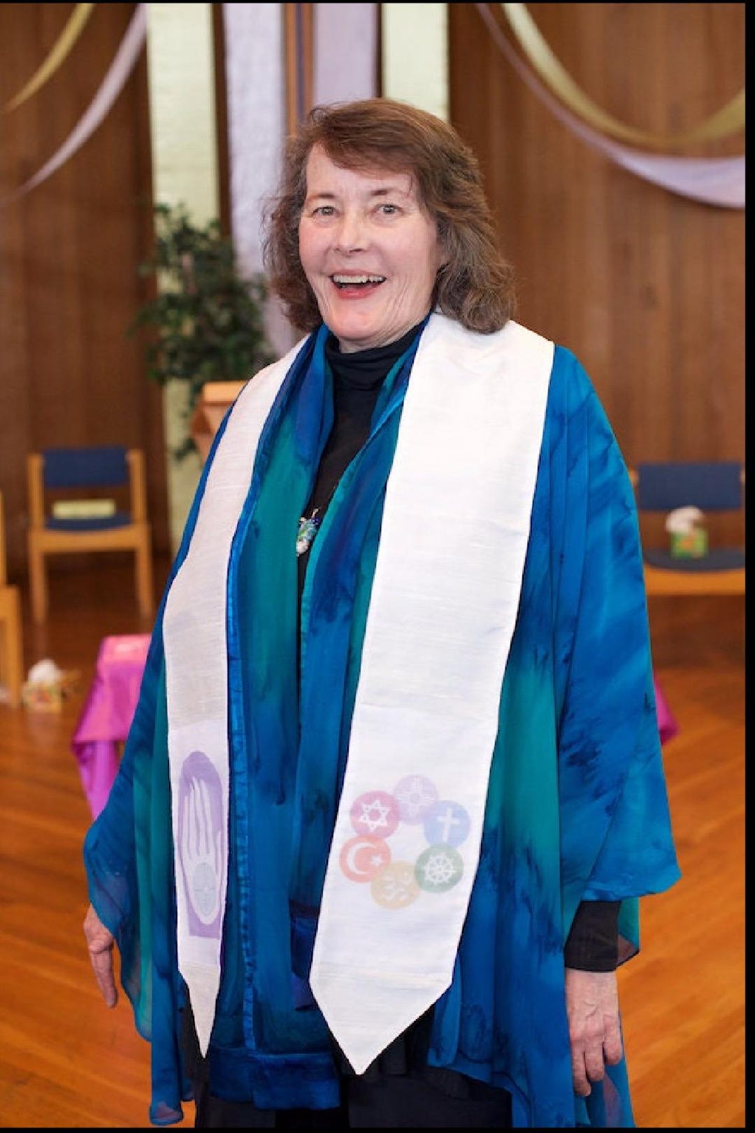 Silk Ruana Hand Dyed Extra Large Hand Painted Cape - Etsy