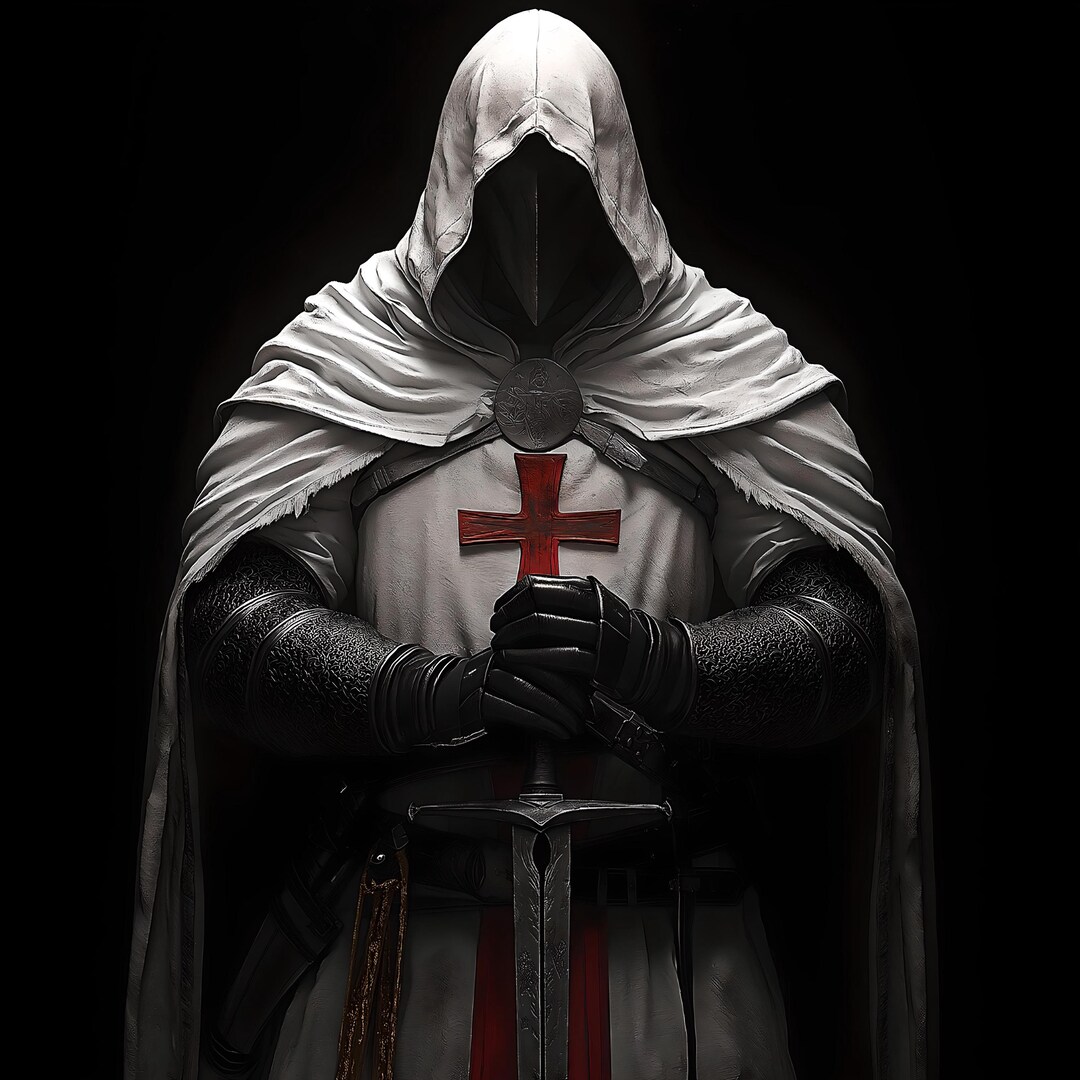 Templar Vinyl Sticker - Iconic Cross of the Knights Templar - Templar ...