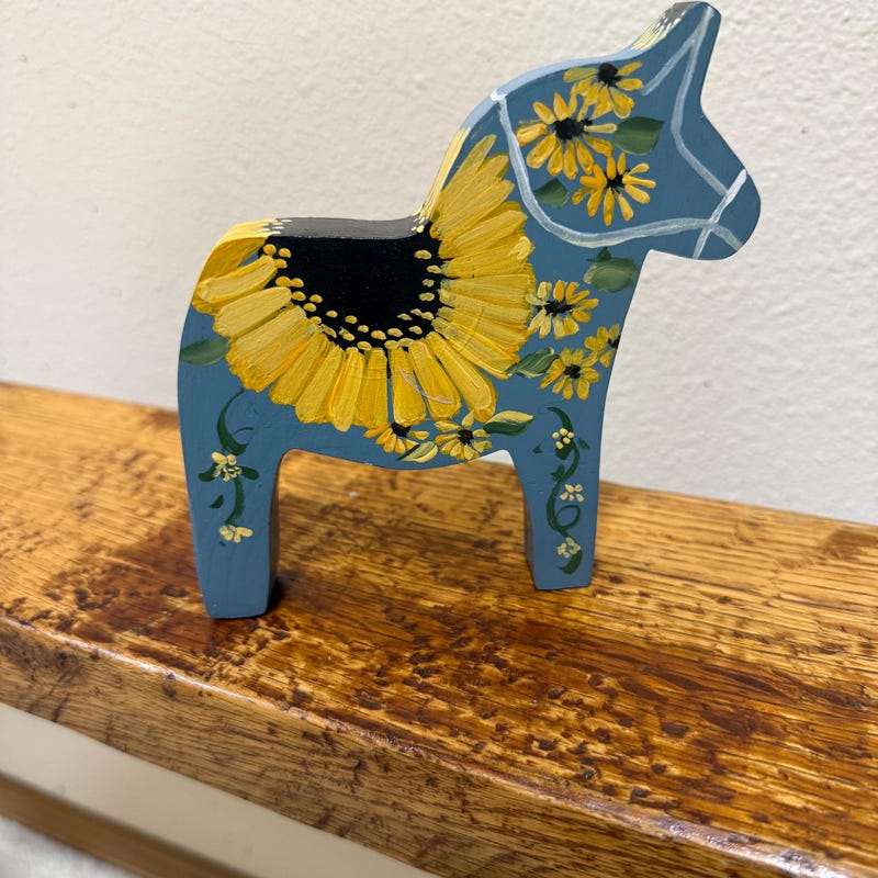 Scandinavian Horse Figure - Etsy