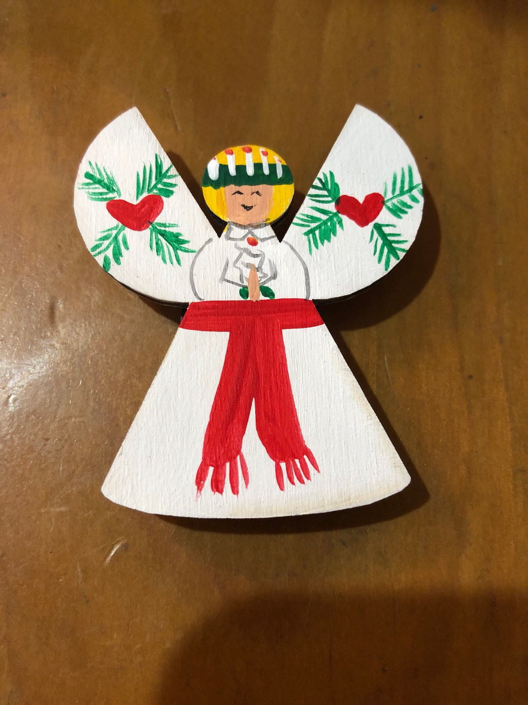 Swedish St Lucia Pin or Magnet - Etsy