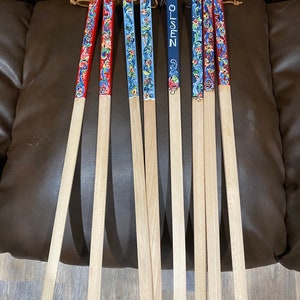 Norwegian Rosemaled Lefse Stick - Etsy
