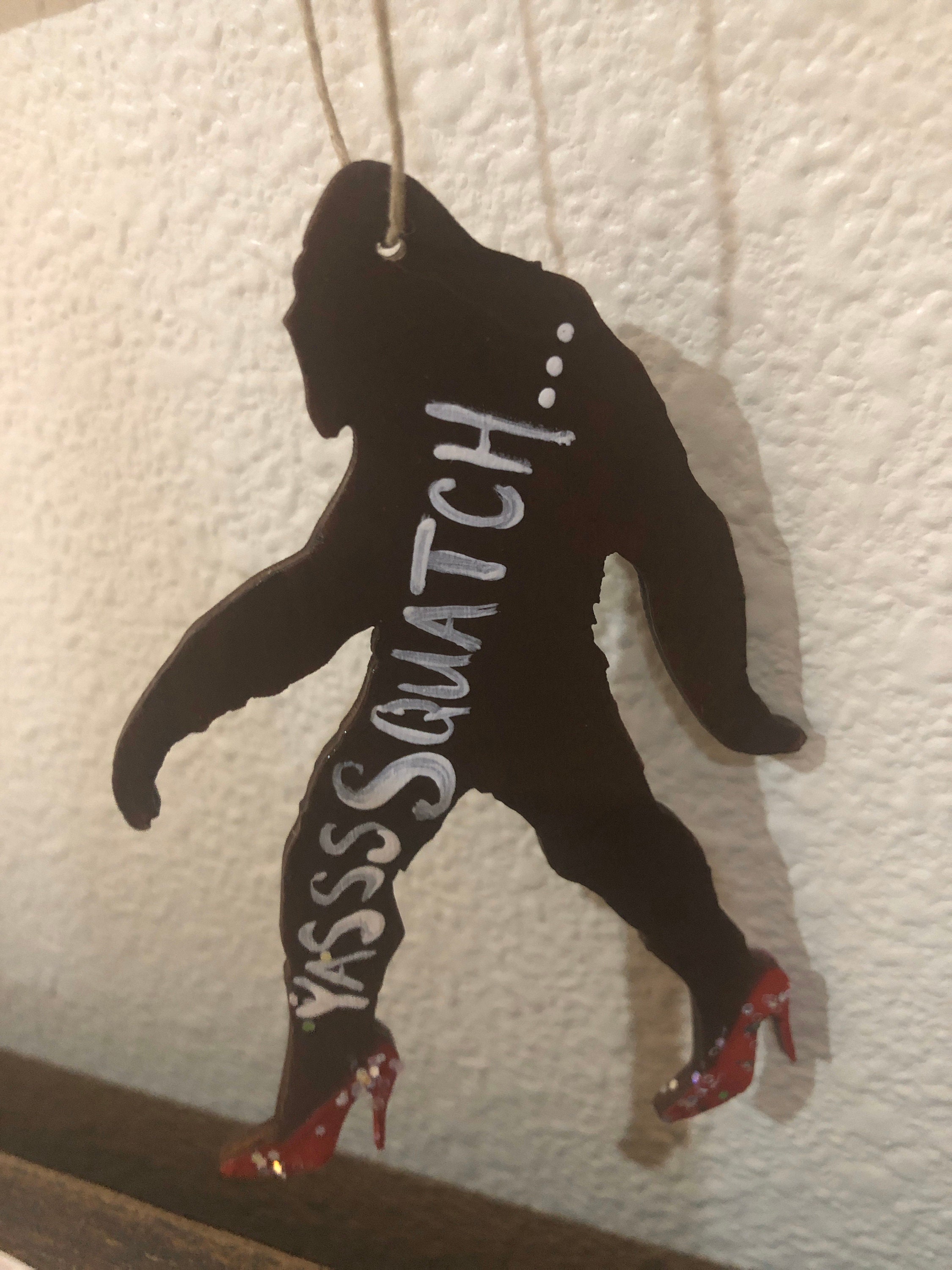 Sassy Sasquatch Ornament - Etsy