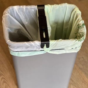 Trash Can Divider for Compost and Recycle Kitchen Waste Organizer ...