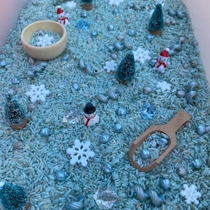 Winter Wonderland Sensory Play Kit - Etsy