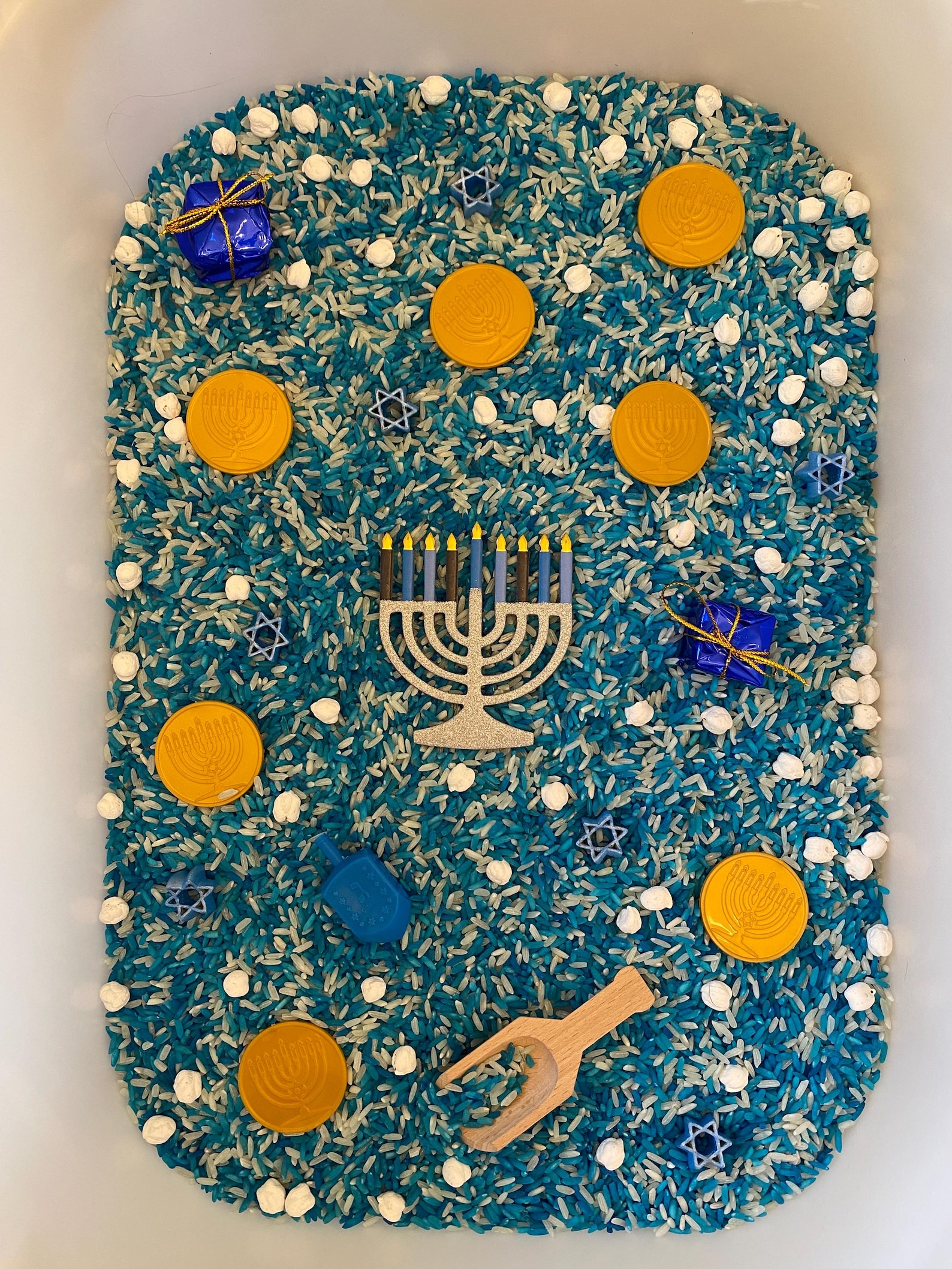 Hanukkah Sensory Play Kit - Etsy