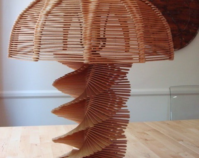 Popsicle Stick Lamp - Etsy