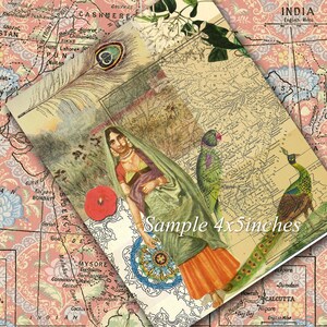 Travel to India II Printable Scrapbooking Journaling | Etsy