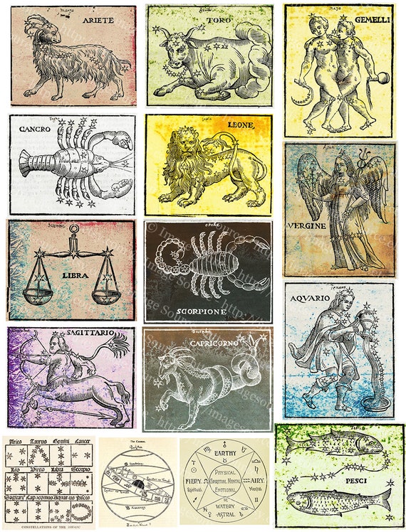 Medieval zodiac signs 60 photos - Astrologytoyou.com
