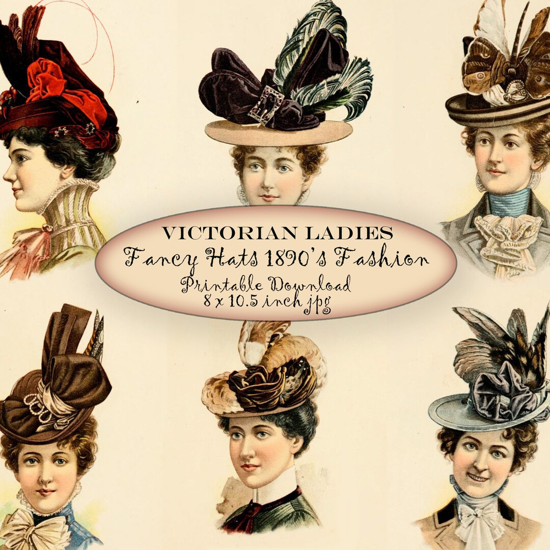 Fancy Victorian Hats