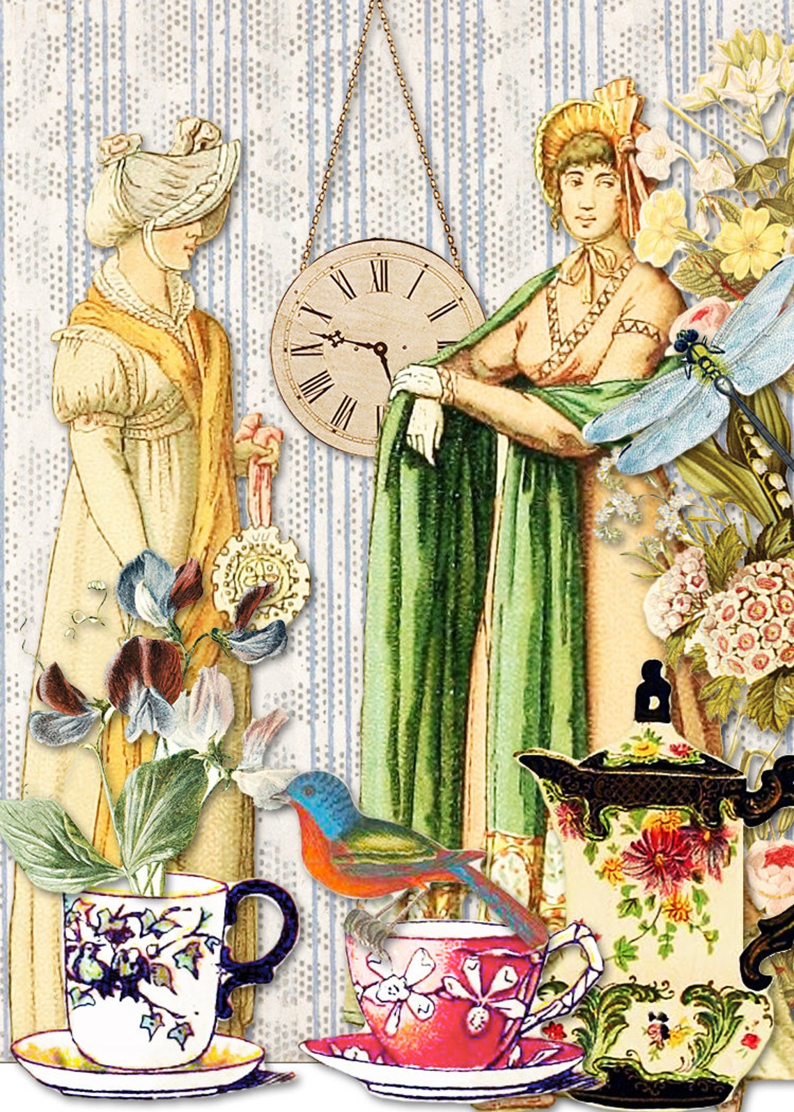 Jane Austen Regency Printable Scrapbooking Junk Journals - Etsy
