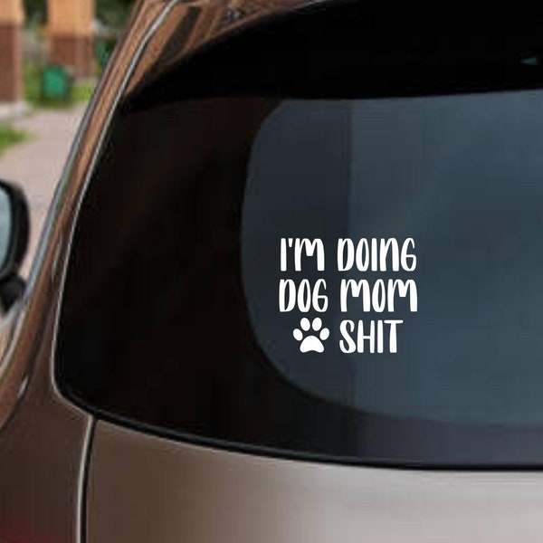 Dog Car Decals - Etsy