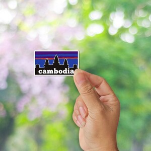Khmer Sticker Cambodia Angkor Wat Sticker for Water Bottle - Etsy