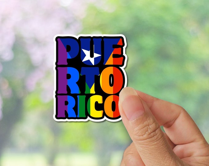 Puerto Rico Sticker Puerto Rico Decal Multiple Sizes Bumper Sticker ...