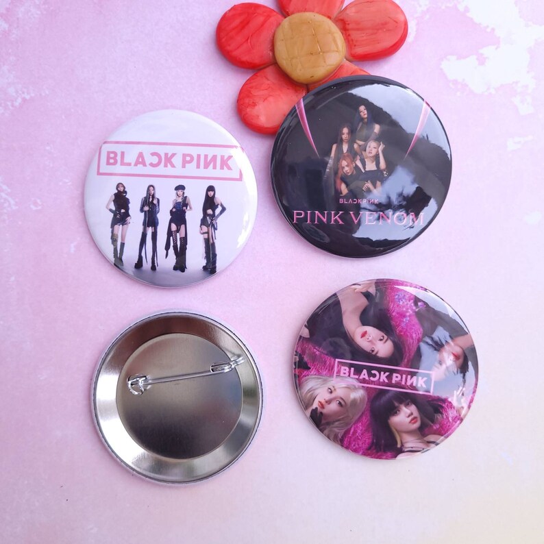 Blackpink Pins Button Pins Blackpink Merch Buttons for - Etsy