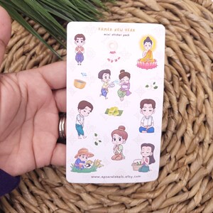 Khmer Stickers Khmer New Year Khmer Traditional Clothing - Etsy