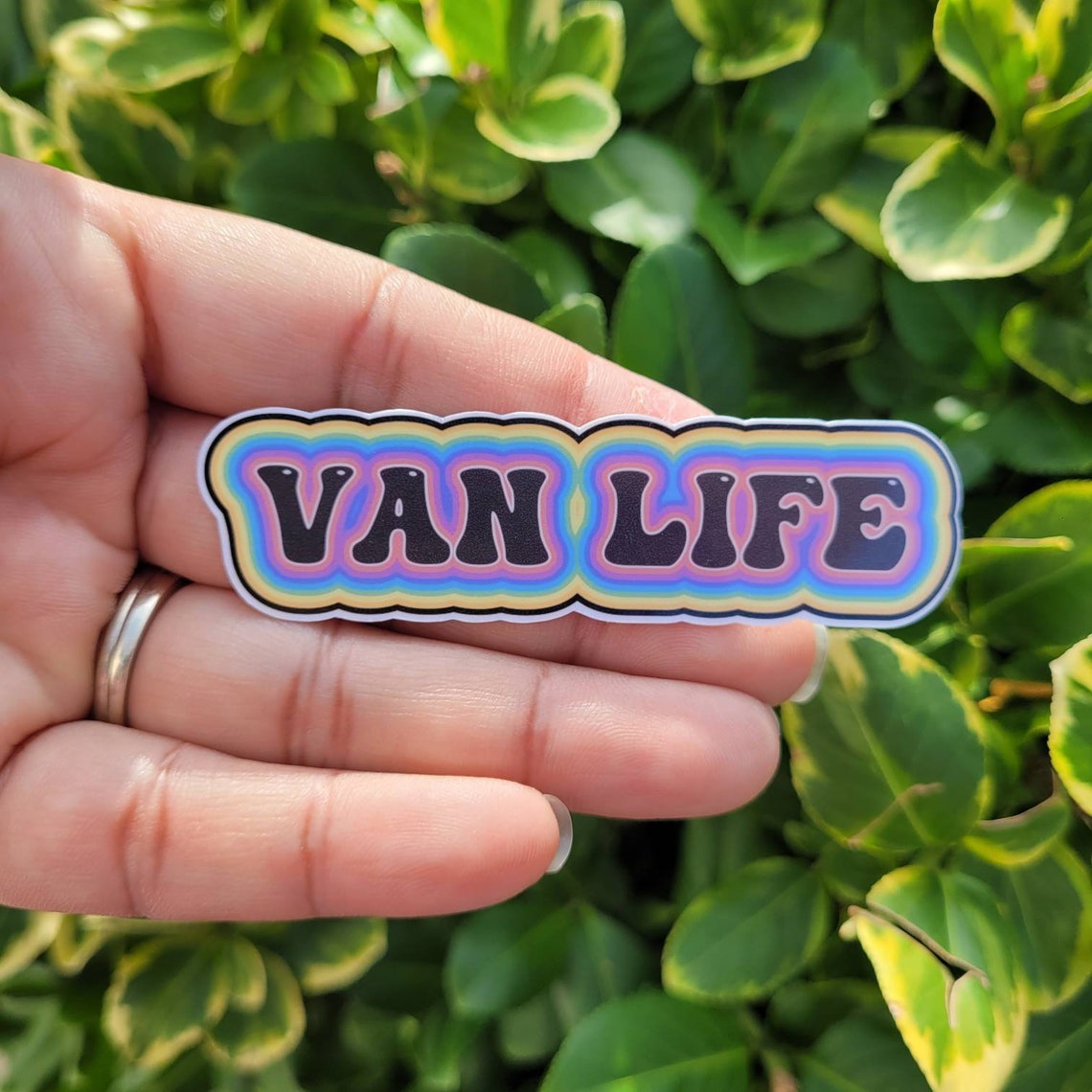 Van Life Sticker Waterproof Tumbler Sticker Decal | Etsy