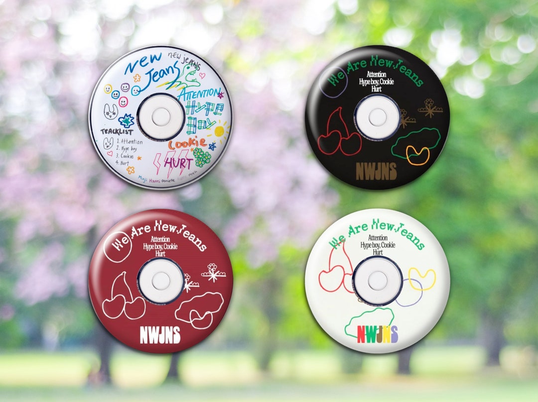 New Jeans Pins, Button Pins, NWJNS Merch, Buttons for Women, Kpop Pins ...