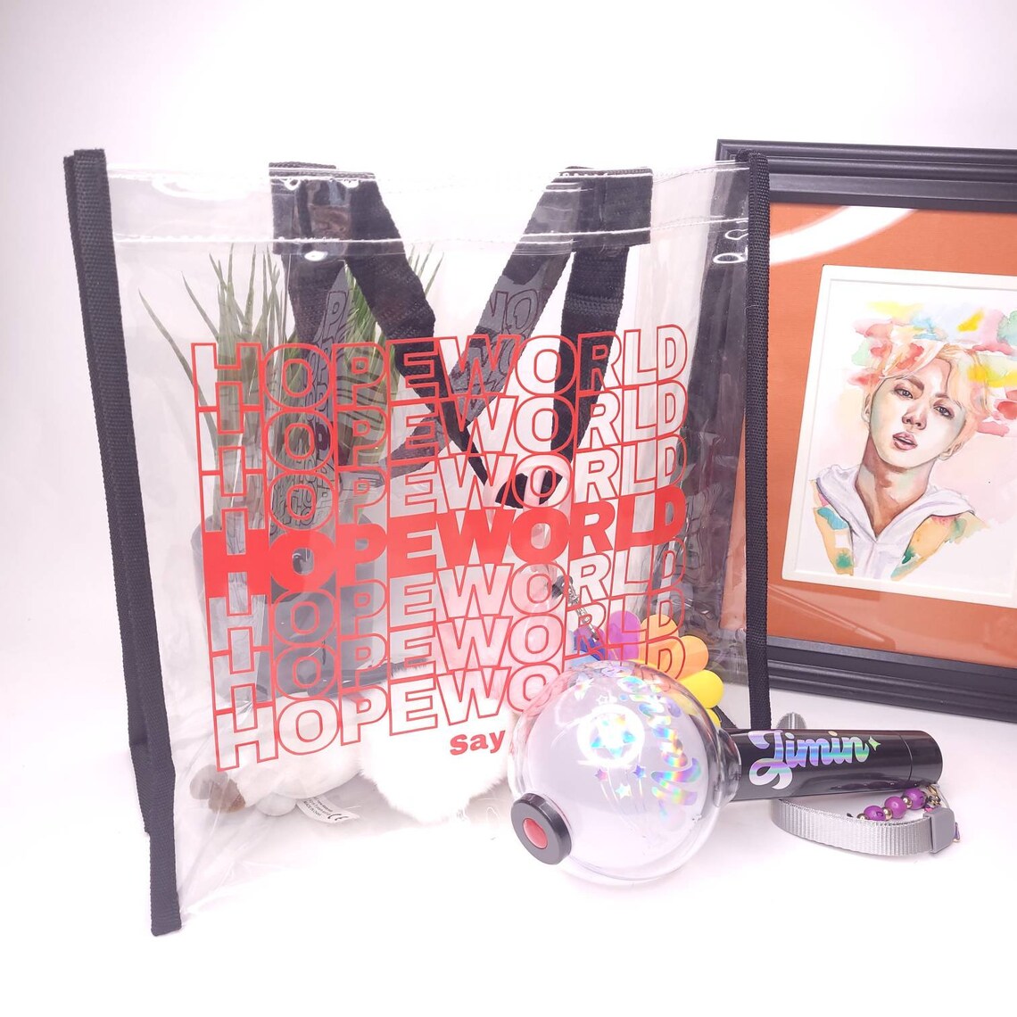 BTS Clear Stadium Bag Clear Concert Purse Crossbody Bag - Etsy