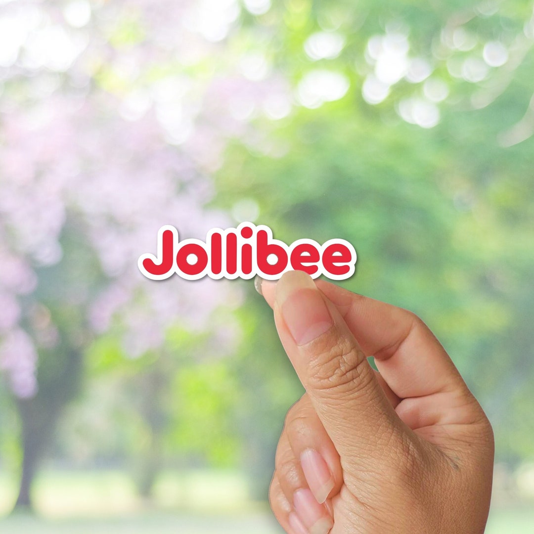 Buy Jollibee Filipino Sticker for Water Bottle, Philippines Sticker ...