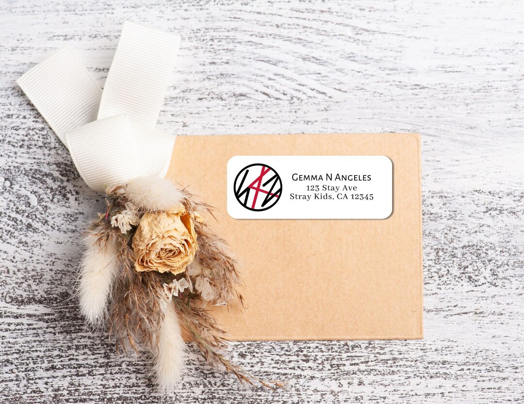 Return Address Labels, Stray Kids Address Labels, Stray Kids Merch ...