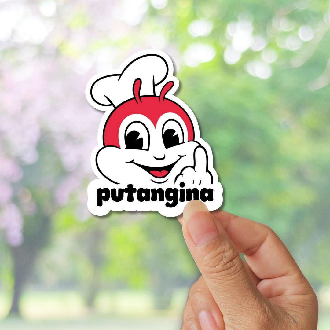 Putangina Philippines Sticker for Water Bottle, Filipino Sun, Water ...