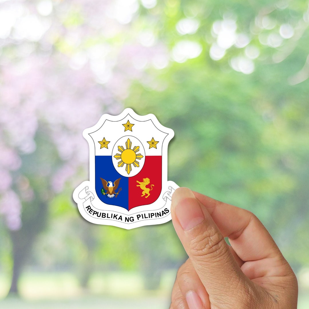 Republika Ng Pilipinas, Filipino Sticker, Philippine Sticker for Water ...