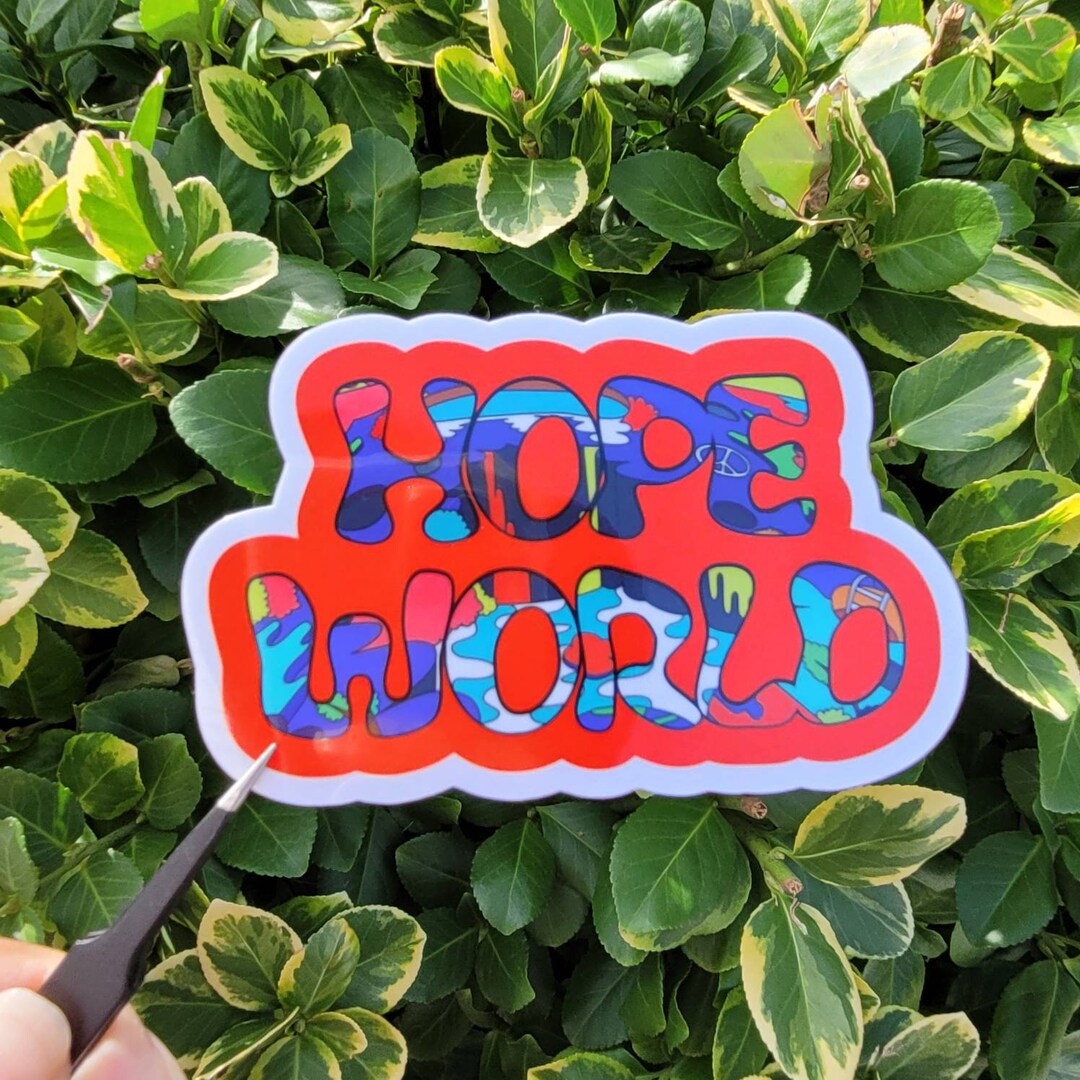 BTS Stickers, Hope World Decal Sticker, J-hope Sticker, Hobicore ...