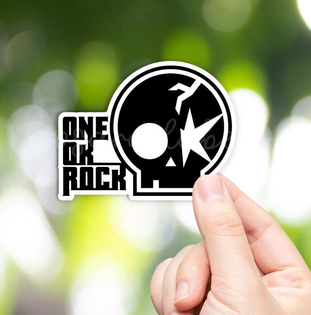 One OK Rock Sticker, OOR Stickers for Laptop, Water Bottle Sticker ...