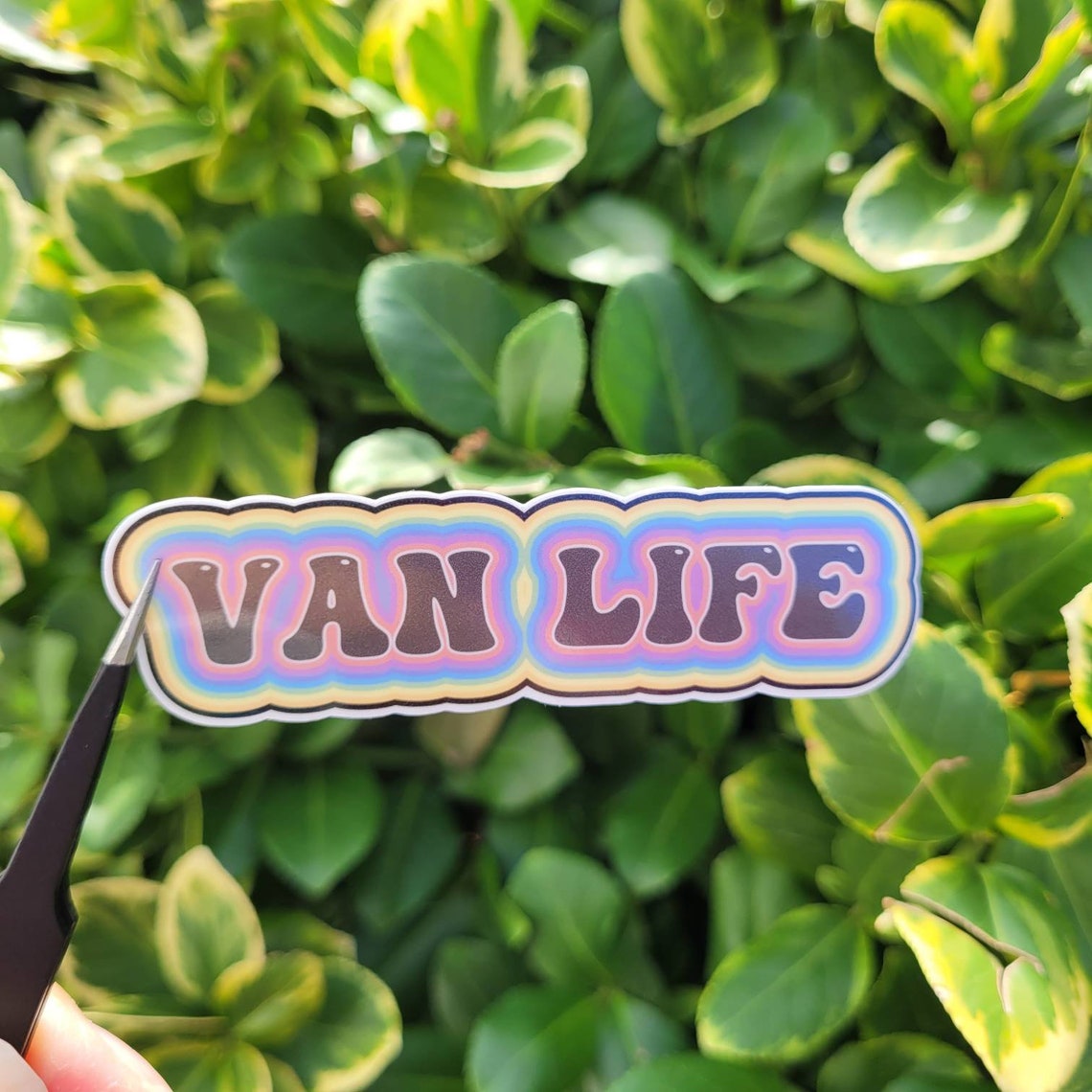Van Life Sticker Waterproof Tumbler Sticker Decal - Etsy